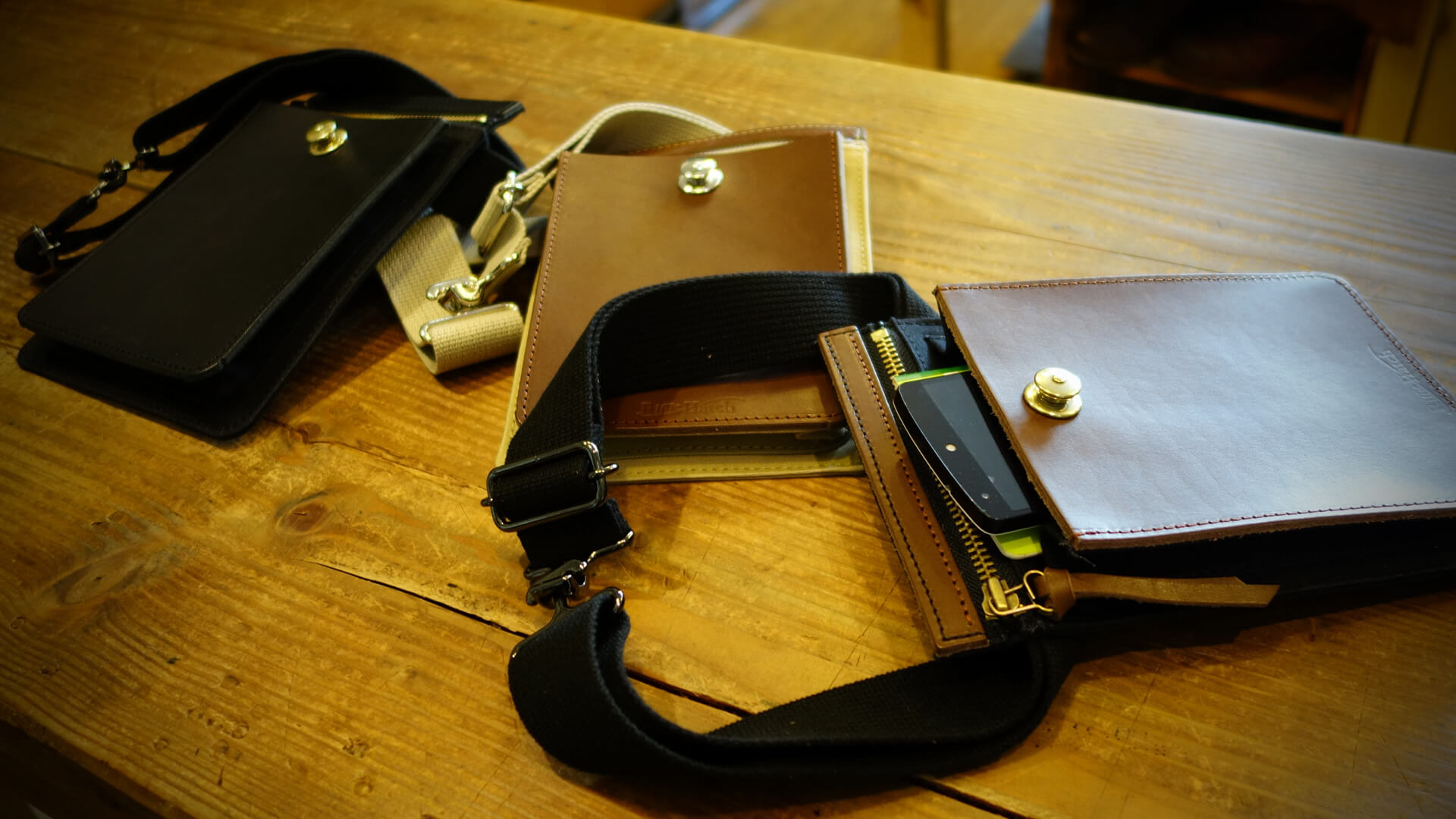 Hanpu PocketBag | 帆布ポケットバッグ